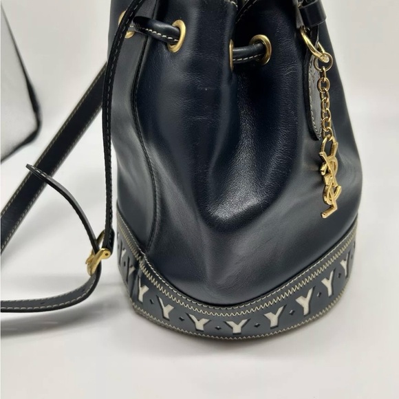 Yves Saint Laurent | Bags | Rare Authentic Ysl Slightly Used Drawstring ...